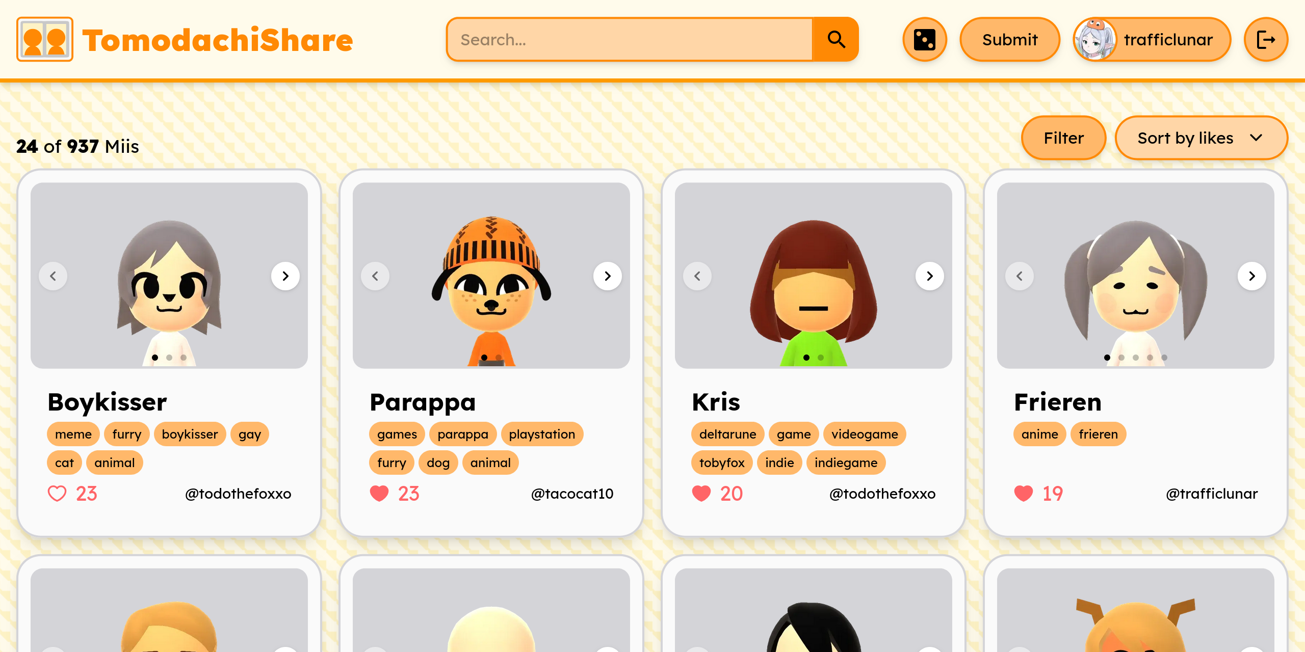 TomodachiShare - home for Tomodachi Life Miis!